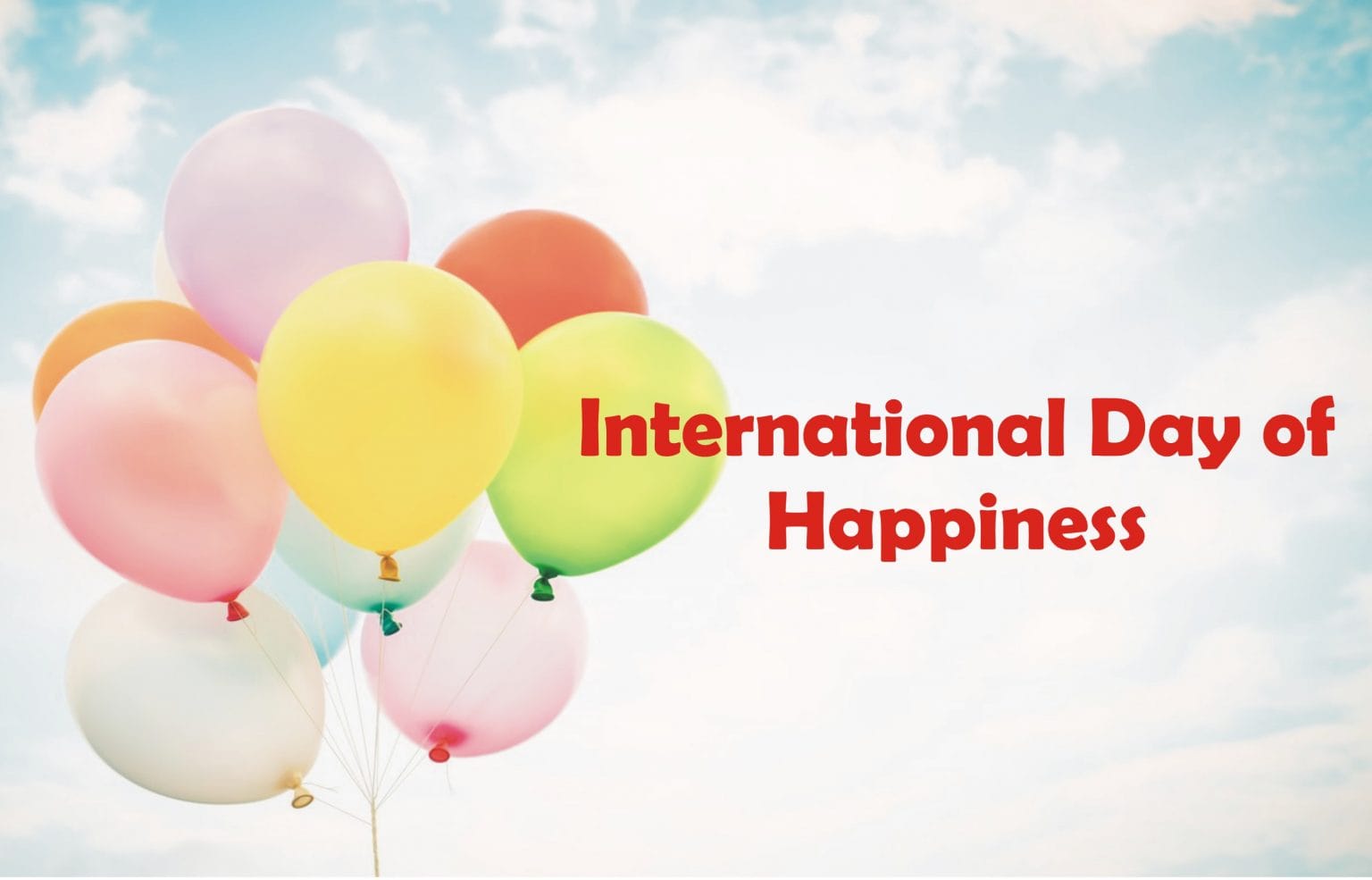 International Day of Happiness 2022: Theme, History, Activities ...